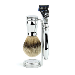 Edwin Jagger 3pc Chatsworth Chrome Set (Fusion)