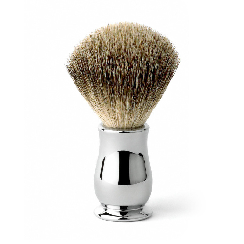 Edwin Jagger Chatsworth Chrome Shaving Brush (Best badger)