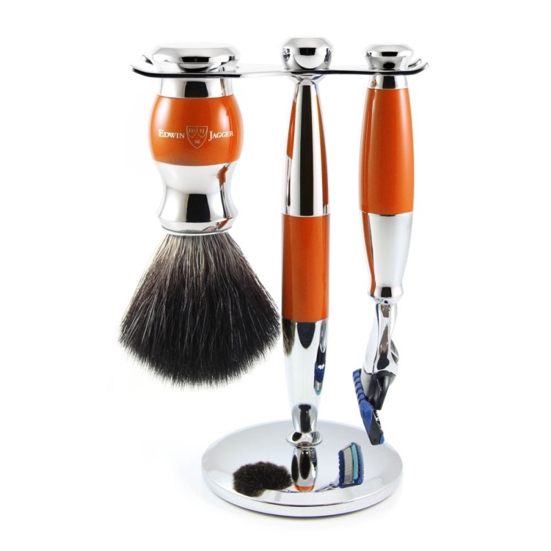 Edwin Jagger Gillette® Fusion® ProGlide® Razor Shaving Set Orange ...